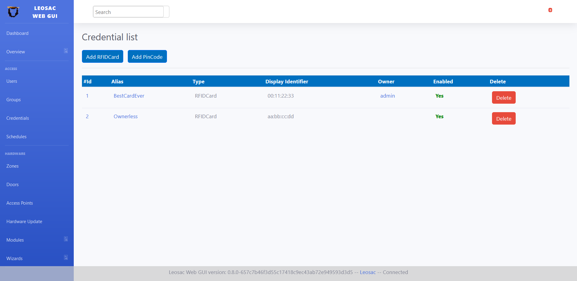 Leosac Access Control | Framalibre